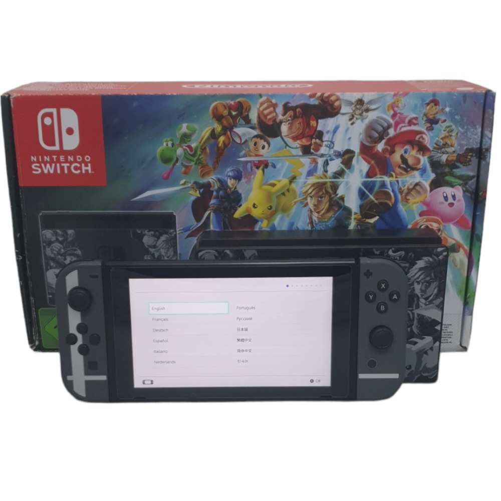 Like New Nintendo Switch 32GB Smash Brothers Edition with SSD Card ...